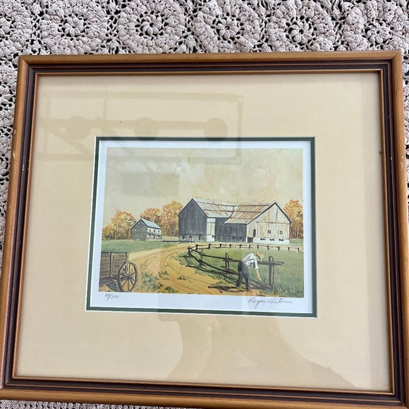 Art | Pair Of Framed Prints By Cdn Artist Roger Witmer | Poshmark
